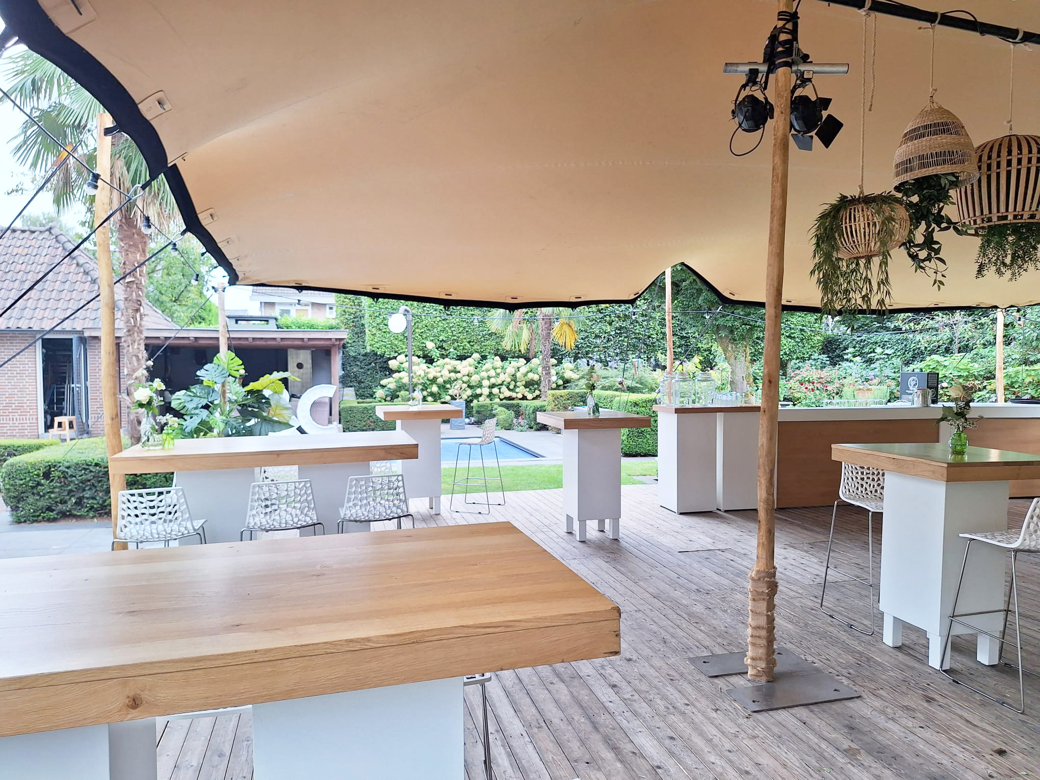 Stretch Tents | Sailcloth Tents | Sun Shades | The Shire Canopy Company